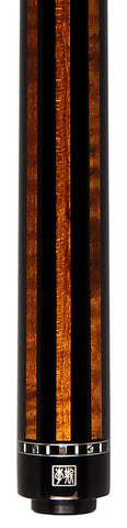 Cuelees Ebony and Curly Maple Break Cue - LS-BK01 - Seybert's Billiards Supply
