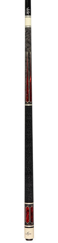 Meucci 2020 Gray - Red Pearl - Black/White Wrap Pool Cue with Carbon S ...