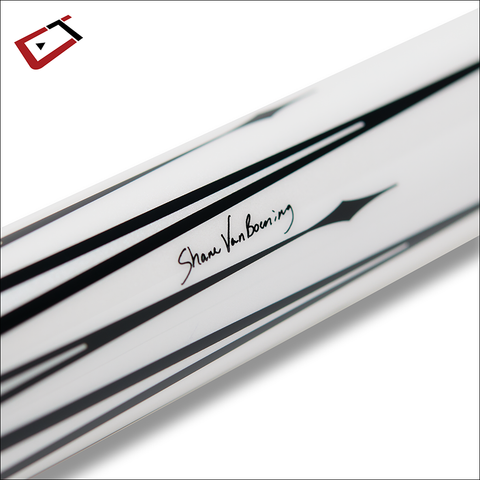 Cuetec Cynergy SVB Gen II White Play Cue with Leather Wrap - Seybert's ...
