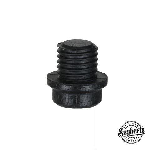 Standard Black Rubber Bumper Threaded - Seybert's Billiards Supply