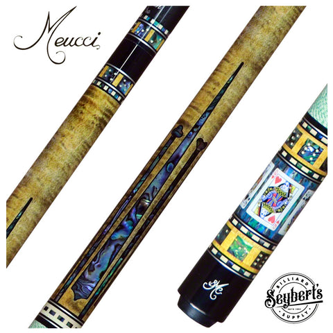 Meucci Casino 6 Cue | Bob Meucci Custom Cues - Seybert's Billiards Supply