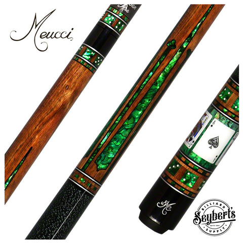 Meucci BMC Custom Casino 7 Pool Cue with Meucci Carbon - Seybert's ...