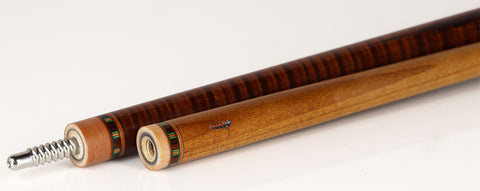 Pat Diveney DC1650 Cocobolo 4 Point Pool Cue with Kielwood 12.75mm sha ...