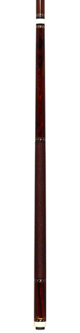 Pat Diveney Cocobolo Copper Ringwork and Elephant Wrap Custom Pool Cue ...