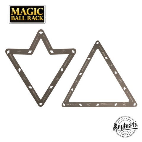 Magic Ball Rack Pro Gray 2 Rack Combo - 2 Racks - Seybert's Billiards ...