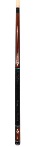 Jacoby Custom Pool Cue | HB8 Zircote Buffalo Turquoise Inlays - Seybert ...