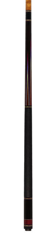 Jim Pierce Custom Cues - Ebony with 6 Purpleheart Points - 2 Shafts ...