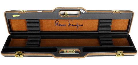 Longoni Valigetta Lux Con Pelle 2x4 Cue Case - Seybert's Billiards Supply