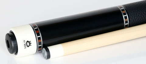 O'Min Ebony Maple Pool Cue - LS-N10 - Seybert's Billiards Supply