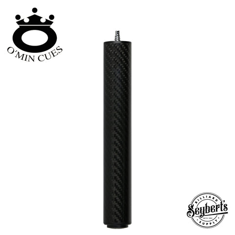 O'Min Rear 8 Inch Carbon Pool Cue Extension - Seybert's Billiards Supply