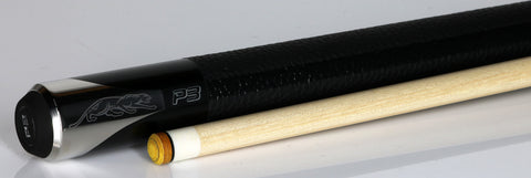 Predator P3 Cue - Black Luxe Wrap - Seybert's Billiards Supply