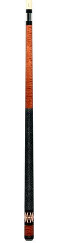 Joss Nutmeg-Stained Curly Maple with Maple Inlays Pool Cue - Seybert's ...