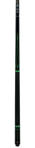McDermott Select Series Black Urethane with Green-Stained Maple Points ...
