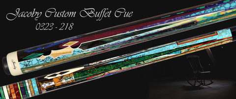 Jacoby Custom Buffet Play Cue - 0323-218 - Seybert's Billiards Supply