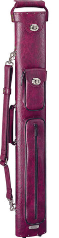 Instroke Case- Burgundy Premier 2x3 Cue Case - Seybert's Billiards Supply