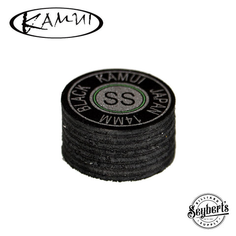 Kamui Black Layered Tip - Black Kamui Tips - Seybert's Billiards Supply