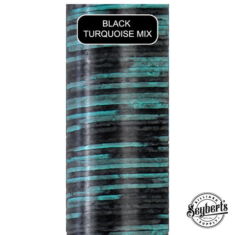 Tiger Stacked Leather Wraps - Seybert's Billiards Supply