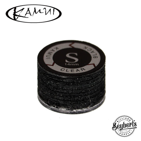 Kamui Clear Black Layered Cue Tip - Black Kamui Pool Cue Tips - Seybert ...