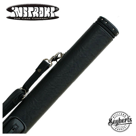 Instroke Case- Black Premier 1x2 Cue Case - Seybert's Billiards Supply