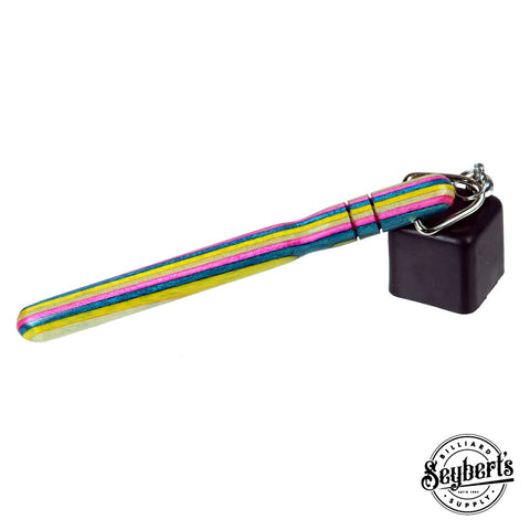 Custom Wood Square Pocket Chalker - Seybert's Billiards Supply