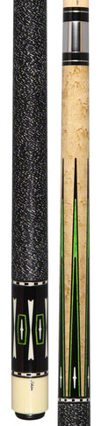 Schon STL Series Pool Cue - STL15GRN - Seybert's Billiards Supply