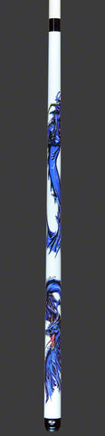 Viking White Dragon S-TUNED Uni-Loc Cue W/ Vikore Uni-Loc 12.5mm ...