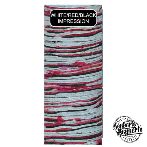 Tiger Stacked Leather Wraps - Seybert's Billiards Supply