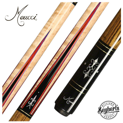 Meucci Natural Wood Series 3 Cue | Bob Meucci Custom Cues - Seybert's ...