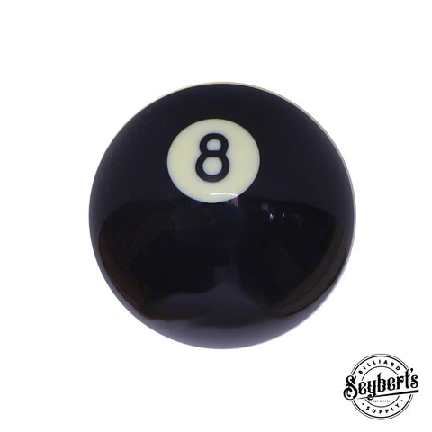 Single Pool Balls- Standard replacement 8 Ball - Seybert's Billiards Supply