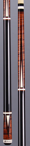 Players Pool Cue - C811 Brown Stained 4 Point Classic Series Players ...
