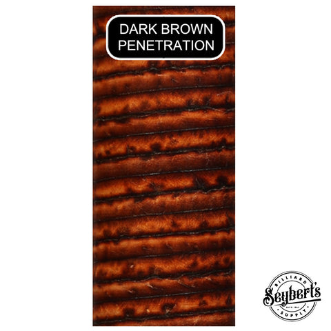 Tiger Stacked Leather Wraps - Seybert's Billiards Supply