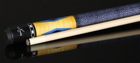 Meucci EC8B Economy Cure 8 Blue Cue | Bob Meucci Custom Cues - Seybert ...