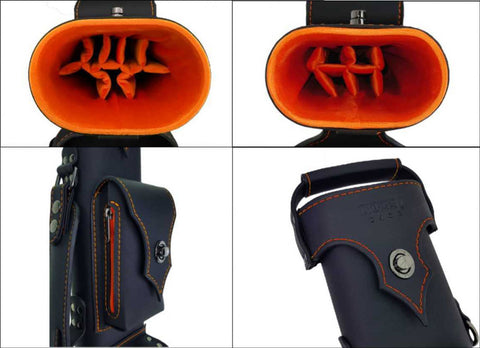 Holly Spectrum Stitched Amber Pool Cue Case - HSO (DIS) - Seybert's ...