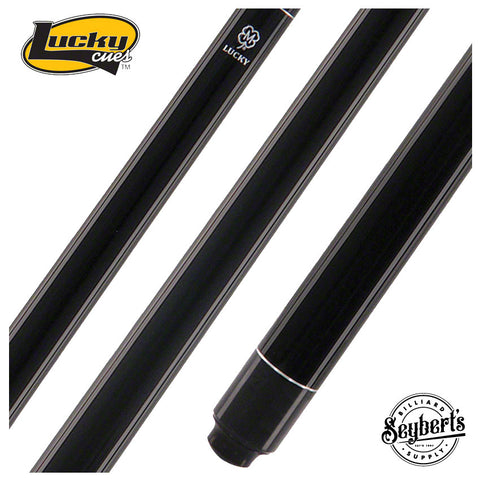 Lucky Pool Cue By McDermott Cues - Lucky L1 Black Maple - Seybert's ...