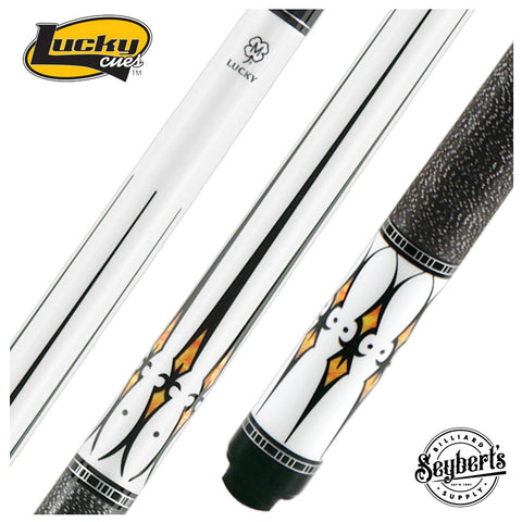 Lucky Pool Cue By McDermott Cues - Lucky L40 White Maple - Seybert's ...