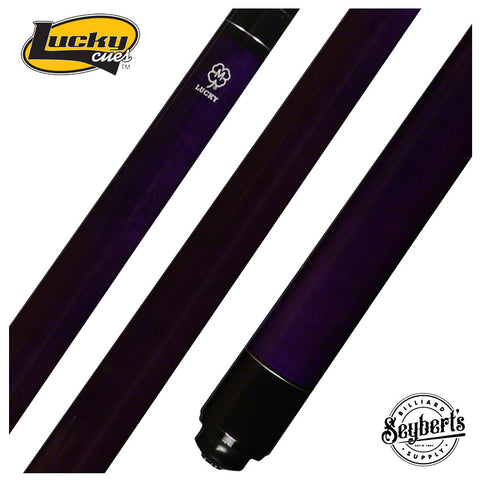 Lucky Pool Cue By McDermott Cues - Lucky L69 Purple Maple - Seybert's ...
