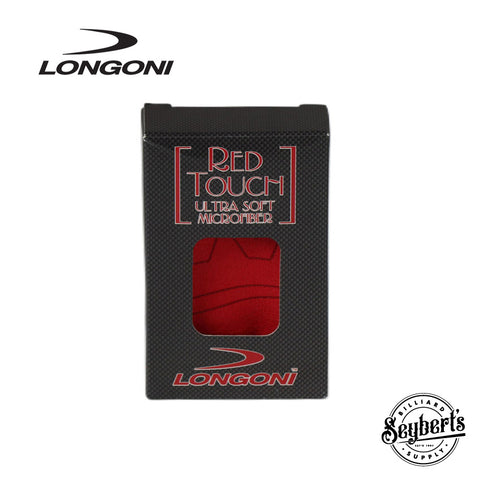 Longoni Microfiber Red Touch Ultra Towel - Seybert's Billiards Supply