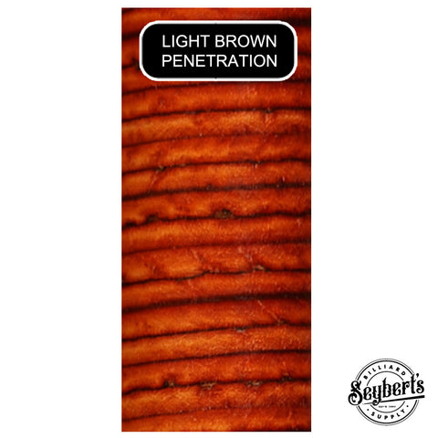 Tiger Stacked Leather Wraps - Seybert's Billiards Supply