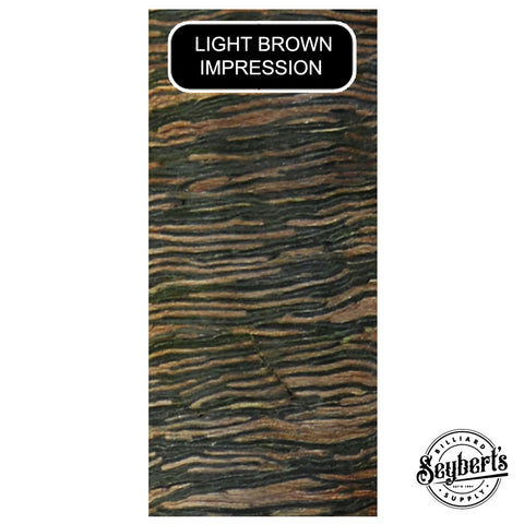 Tiger Stacked Leather Wraps - Seybert's Billiards Supply