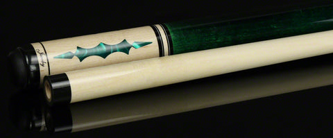 Jacoby Custom Pool Cue | Jacoby MAG 2 Green Pool Cue - Seybert's ...