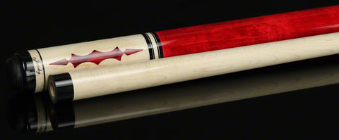 Jacoby Custom Pool Cue | Jacoby MAG 2 Red Pool Cue - Seybert's ...