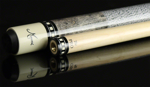 Meucci Grey Stained Maple Pool Cue with Pro Shaft - JSSPRO - Seybert's ...