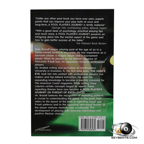 A Pool Players Journey - Dale Brandt - Seybert's Billiards Supply