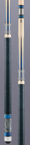 Star Pool Cue By McDermott Cues - Star SP3 Blue Pearl Cue - Seybert's ...